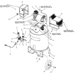 Parts of An Air Compressor Diagram Guide - Air Compressor Parts List